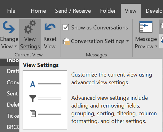 Color code Outlook email; Conditional Formatting – techbloggingfool.com