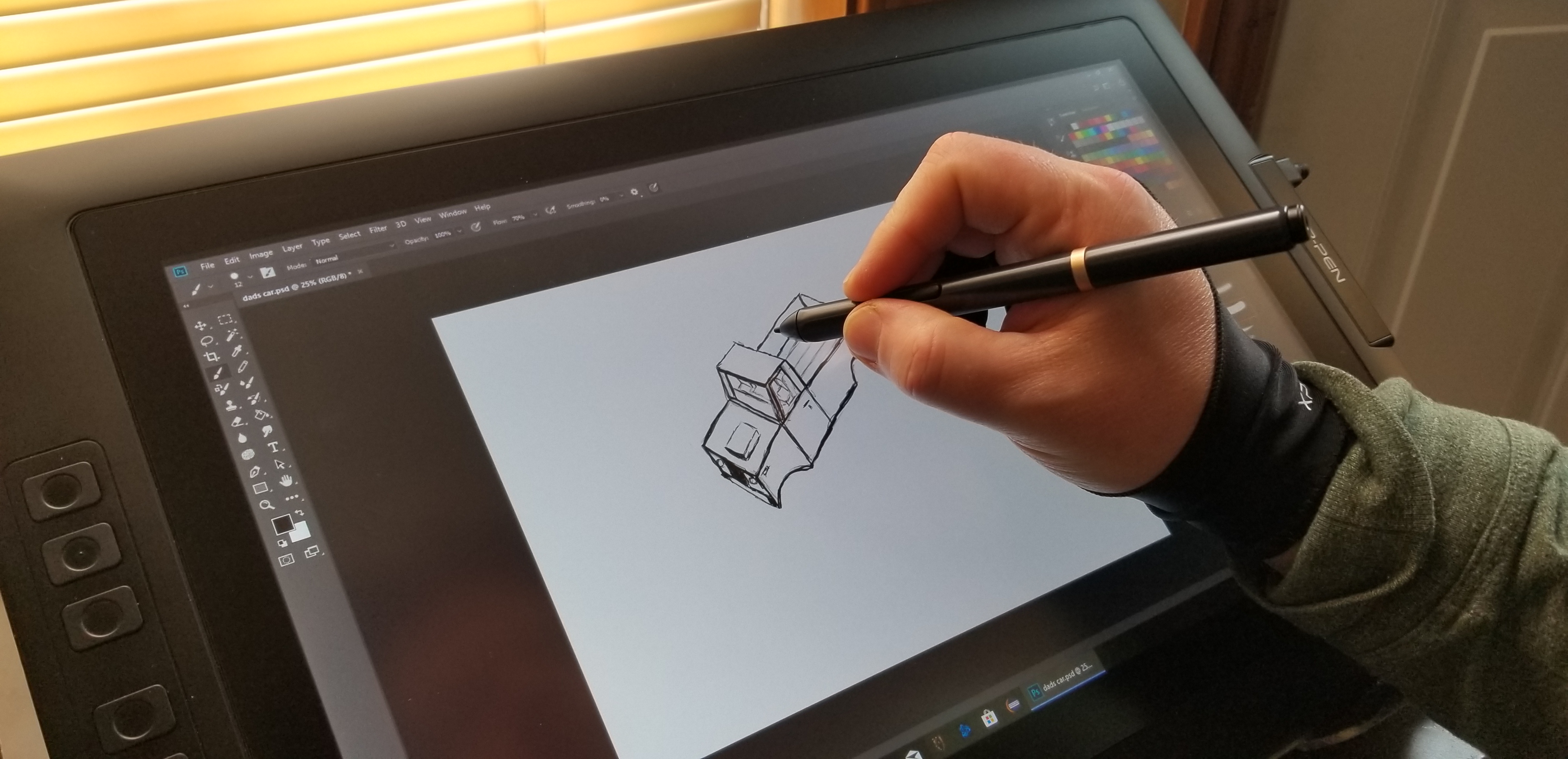 Digital Art and the XP-Pen Artist 15.6 drawing monitor ...