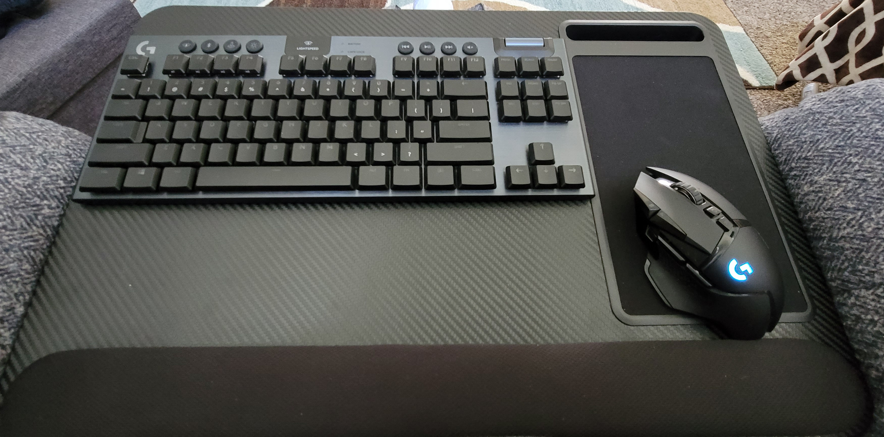 Couch Gaming Perfection with the Logitech Lightspeed G915TKL Keyboard ...