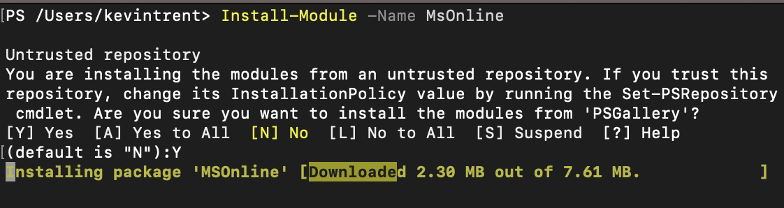 PowerShell: Install The Microsoft 365 Admin Modules on Apple Silicon ...