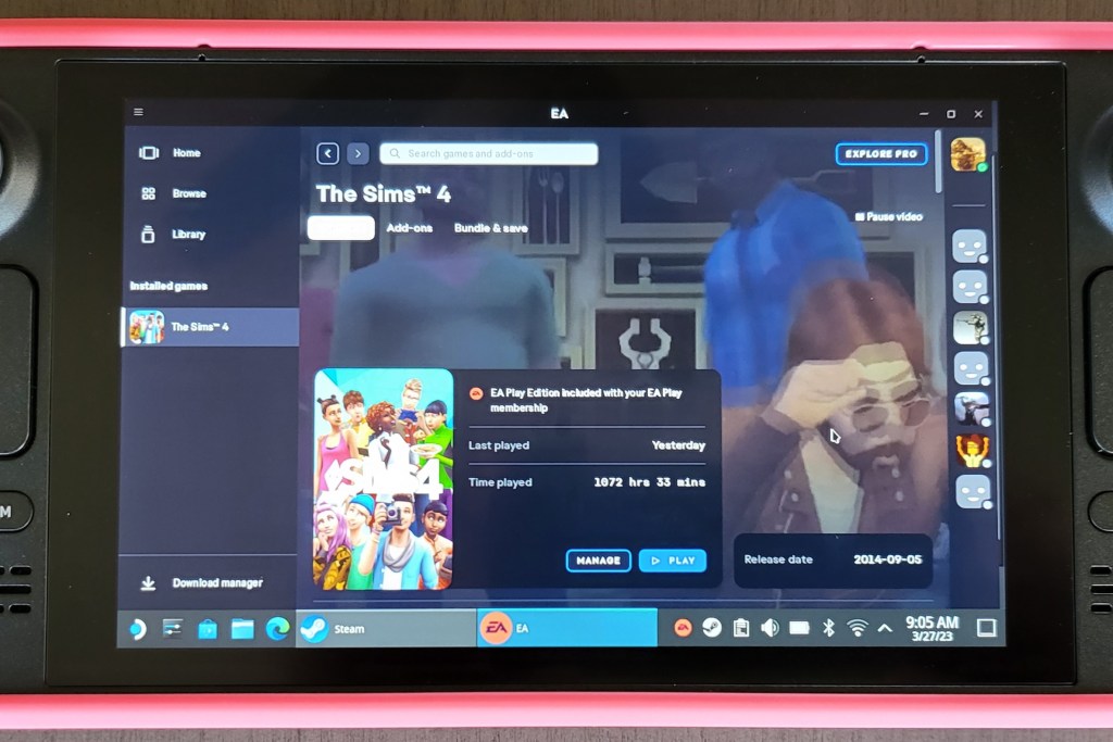 Step by Step: Install / Upgrade EA Desktop and SIMS 4 on the Steam Deck ...